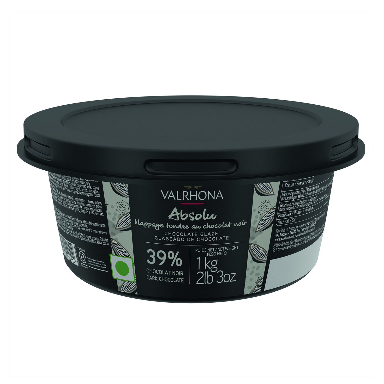 Buy Valrhona Absolu Soft Glaze from Keylink, UK | Keylink Limited